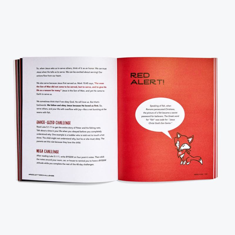 Red Letter Challenge Kids Book - Red Letter Living
