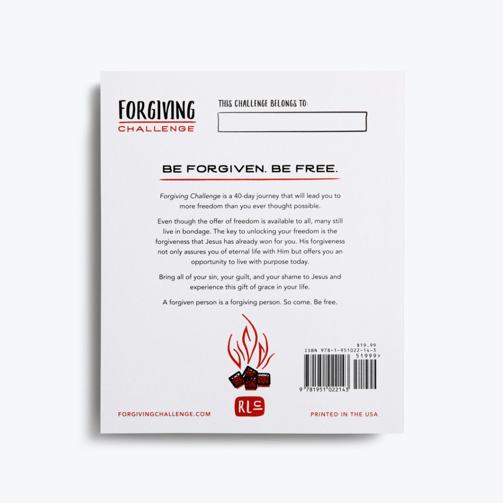 Forgiving Challenge Book - Red Letter Living