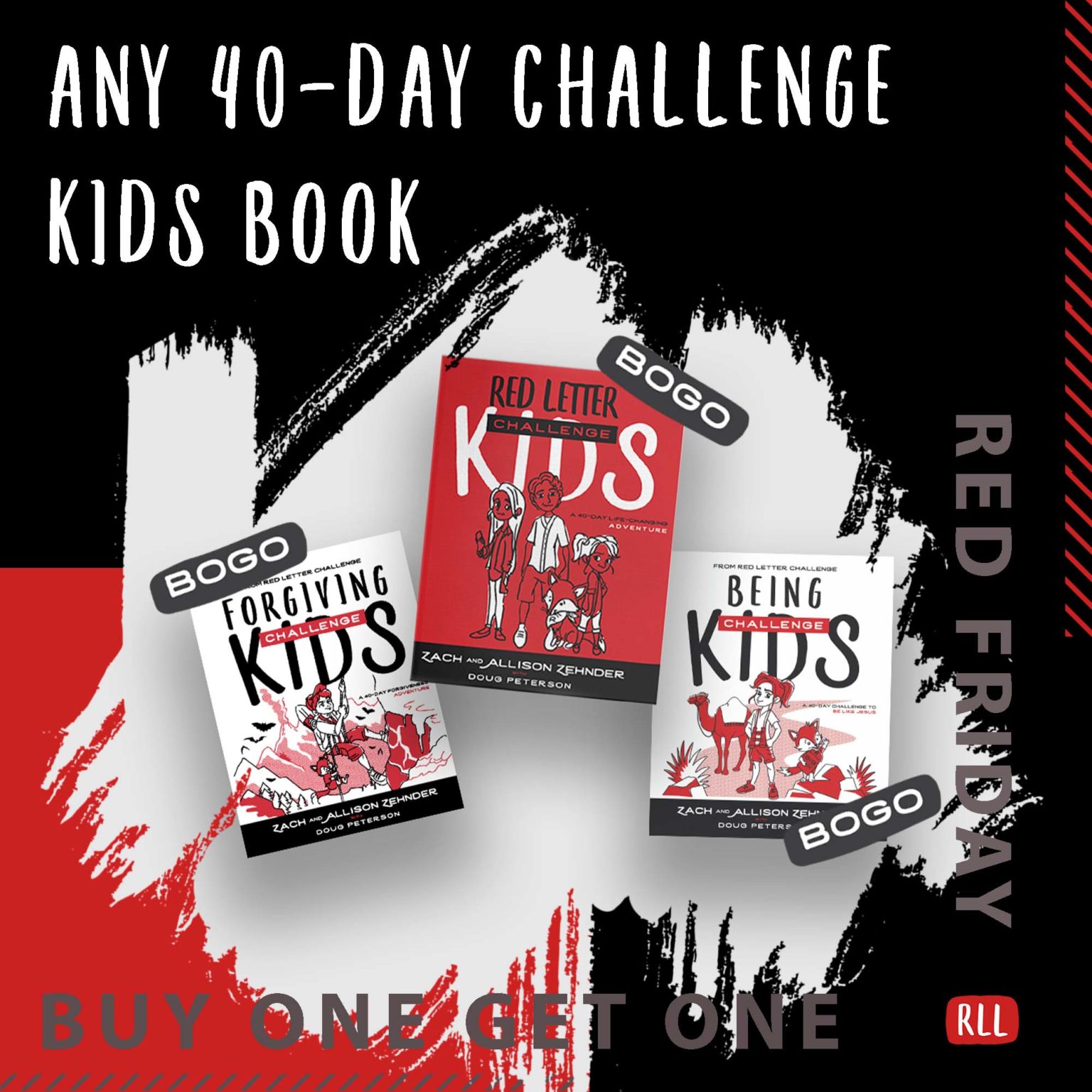 BOGO Kids books - Red Letter Living